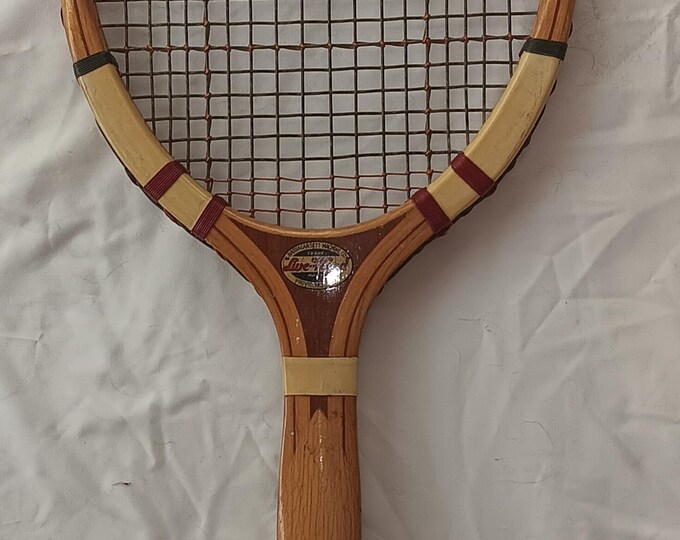Antique 1920s Wooden Tennis Racquet Narragansett Machine Company ...