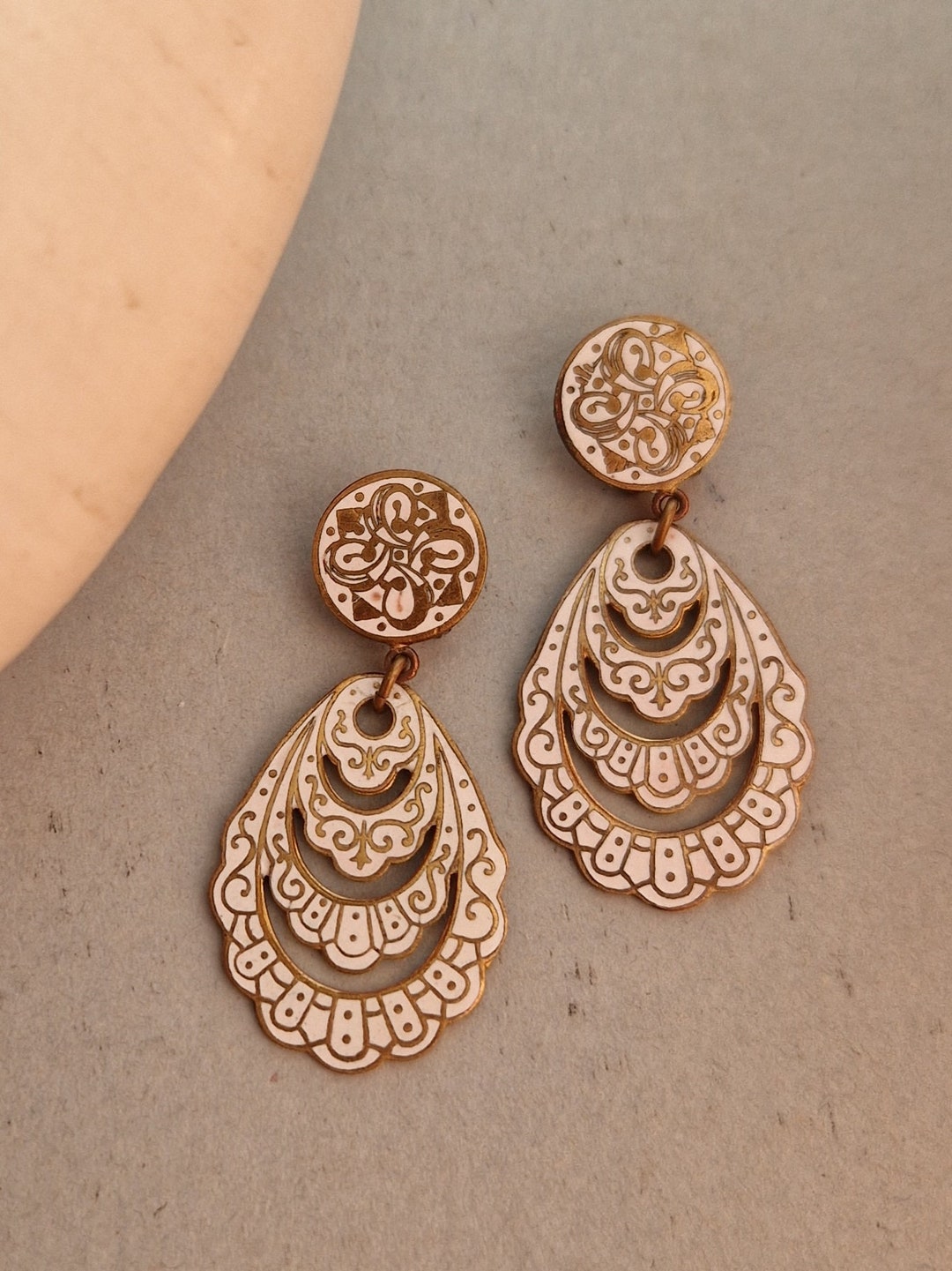Ysl clip on earrings store