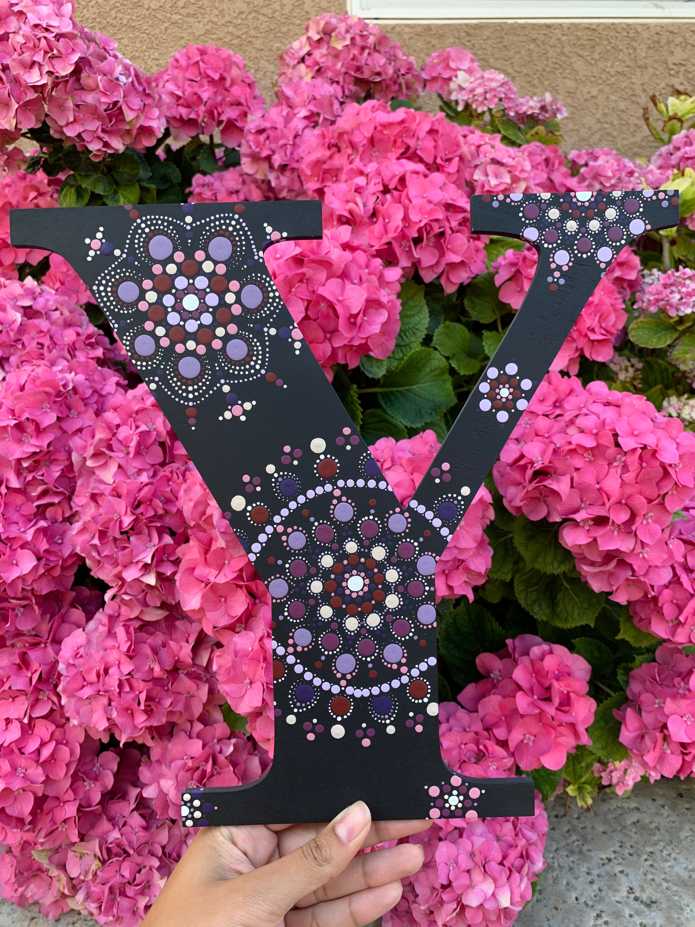 Personalized Hand-painted Letter - Etsy