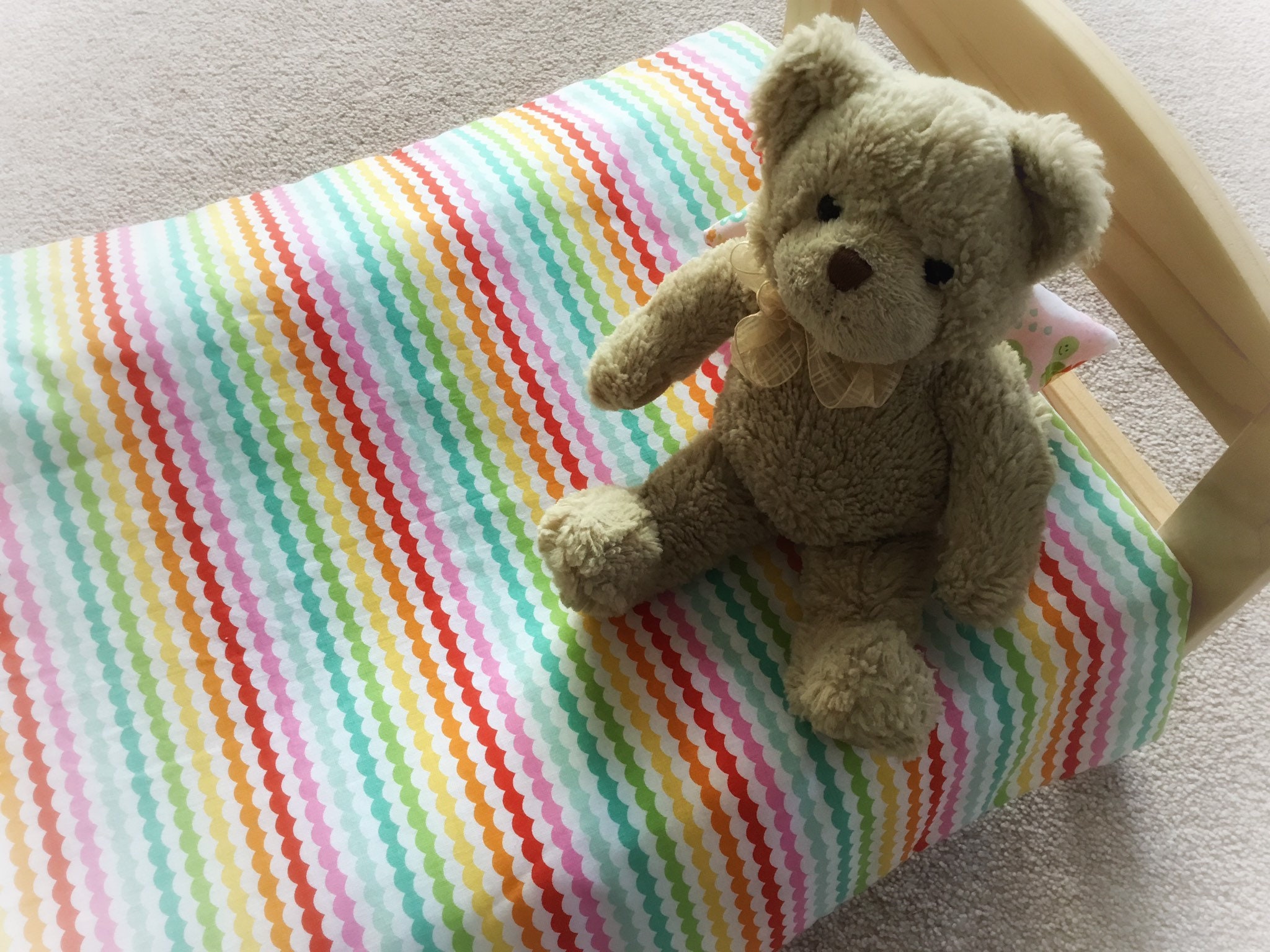 Doll Blanket Patchwork Bedding Set for Dolls and Toys | Etsy