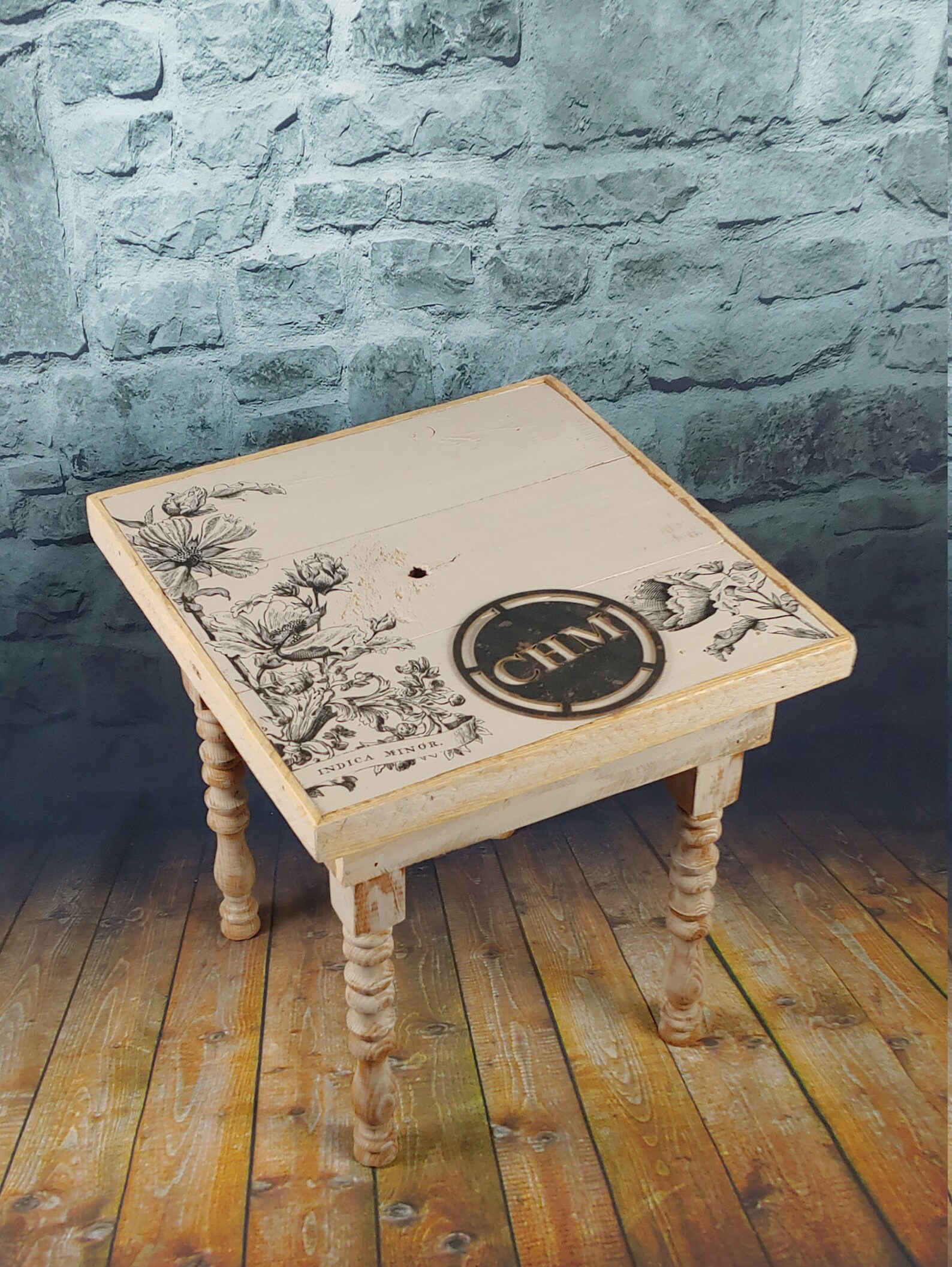 Spring Decor/ Upcycled Farmhouse Night Stand, Gift for Her/reclaimed ...