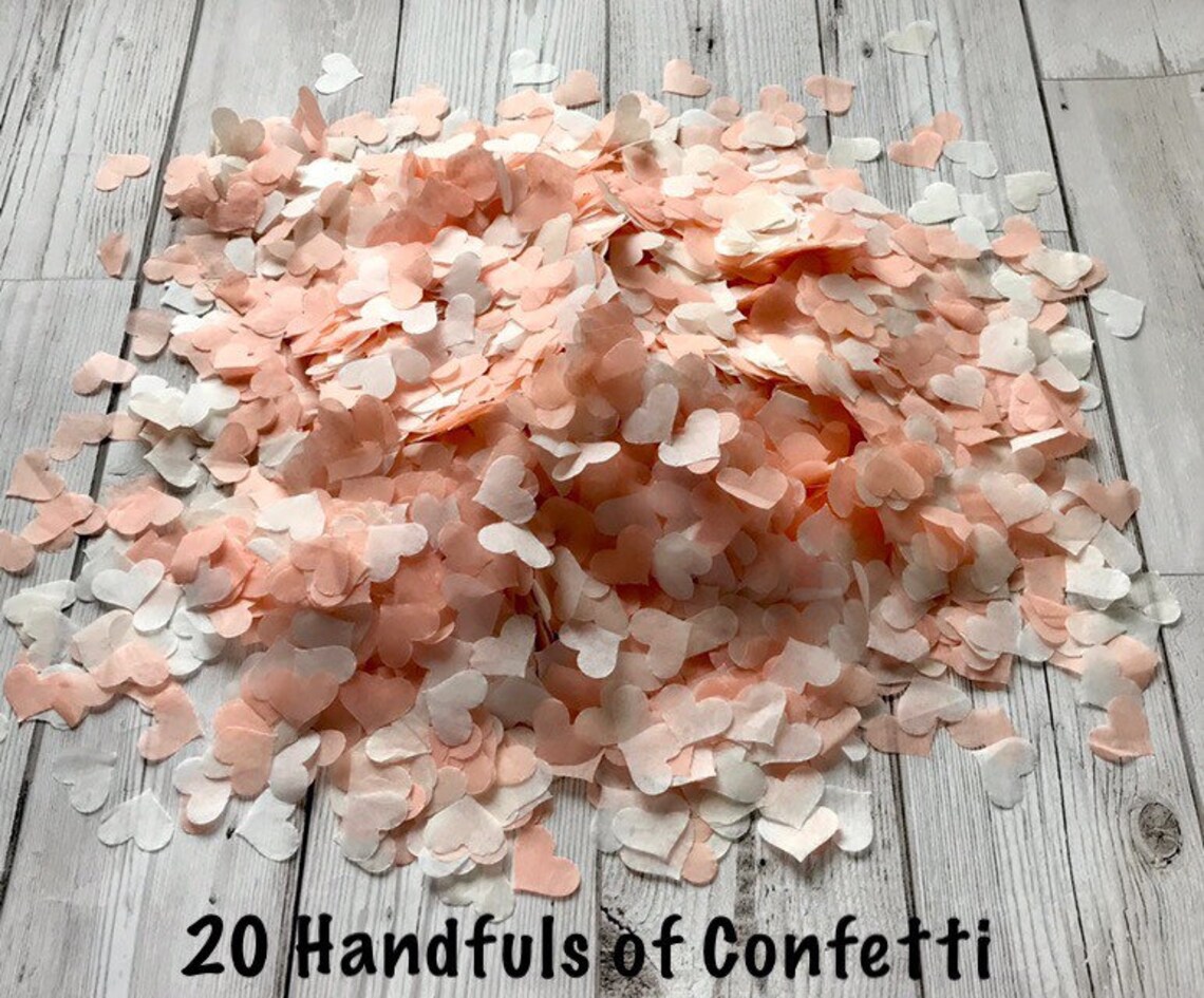 Sage Green and White Biodegradable Tissue Confetti Throwing | Etsy UK