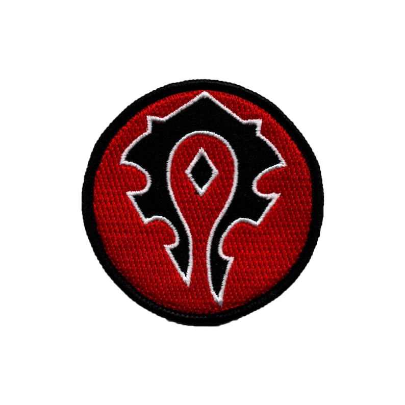 World of Warcraft Embroidery Patch Alliance & Horde | Etsy UK