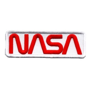 NASA Emblem/logo - Embroidered Patch - Etsy