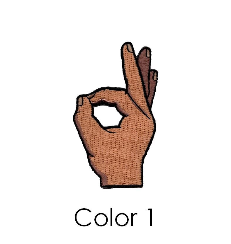 Hand Circle Game Embroidered Patch - Etsy