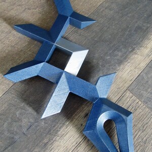 3d Printed Aqua's Rainfell Keyblade Kit / Keyblade Replica / Kingdom ...