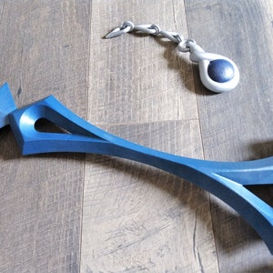 3d Printed Aqua's Rainfell Keyblade Kit / Keyblade Replica / Kingdom ...
