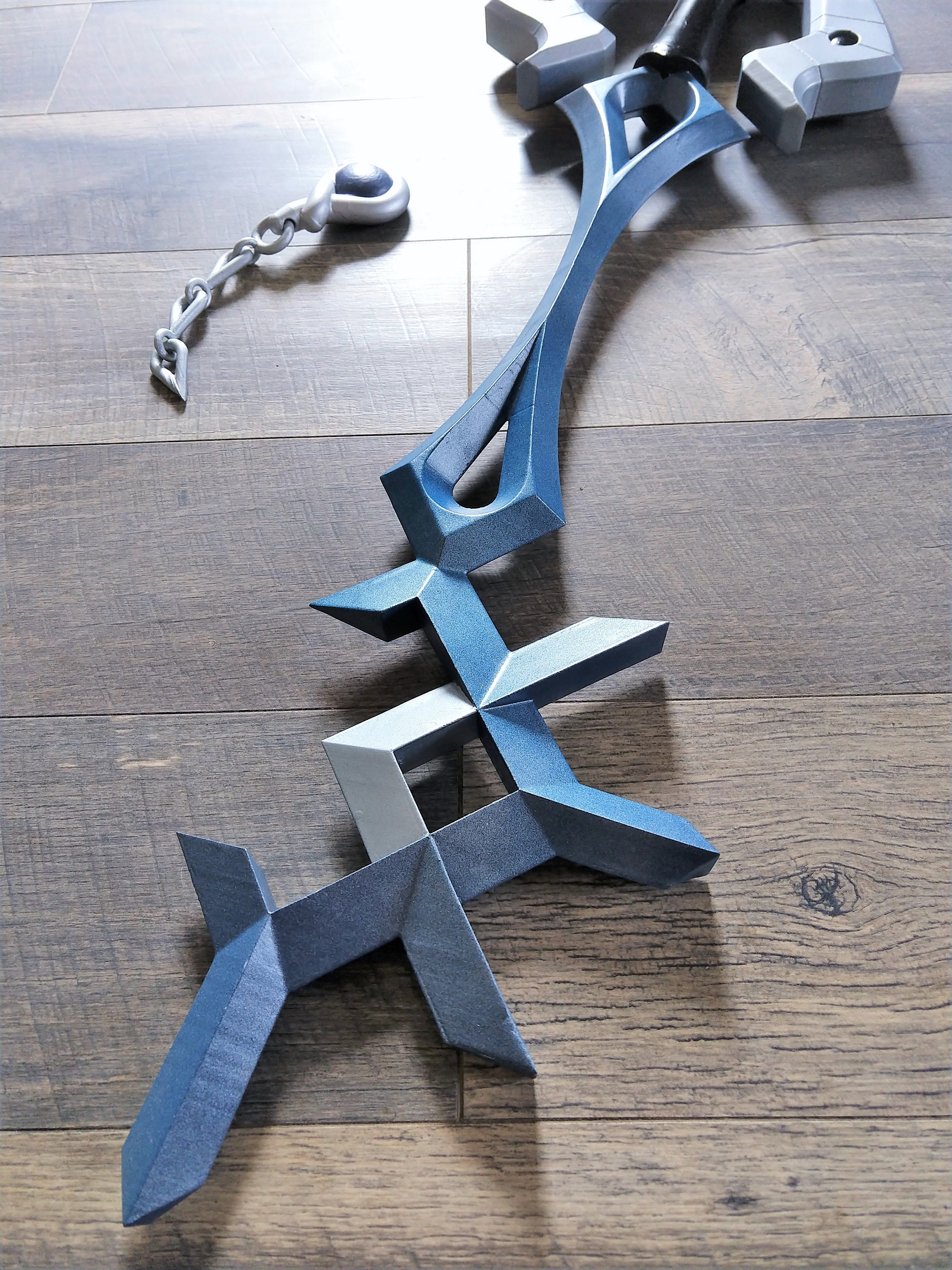 3d Printed Aqua's Rainfell Keyblade Kit / Keyblade Replica - Etsy