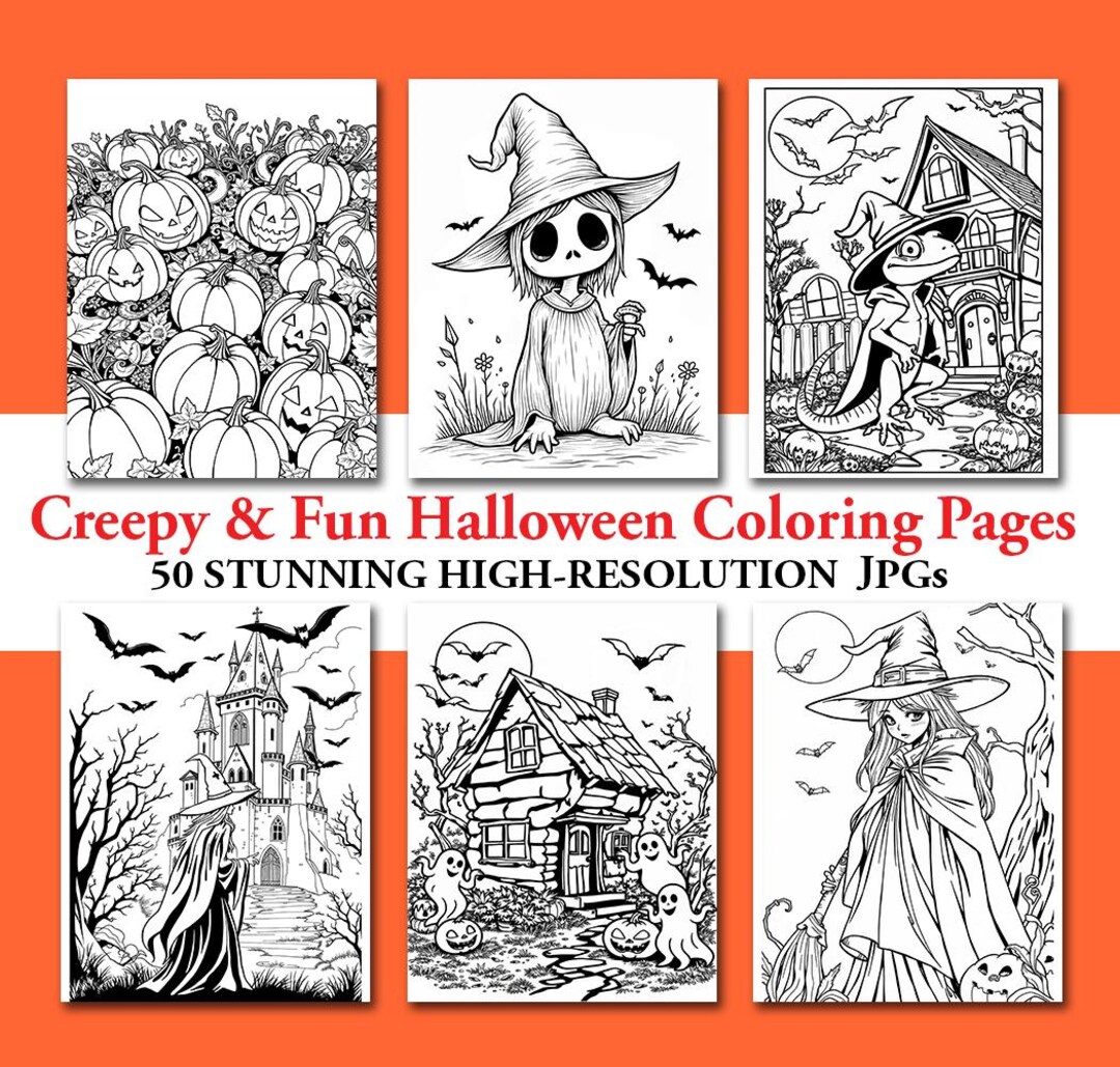 Get Ready for Halloween With a Collection of 50 High-resolution Digital ...