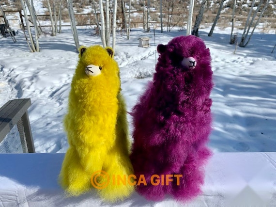 Alpaca Plush Purple