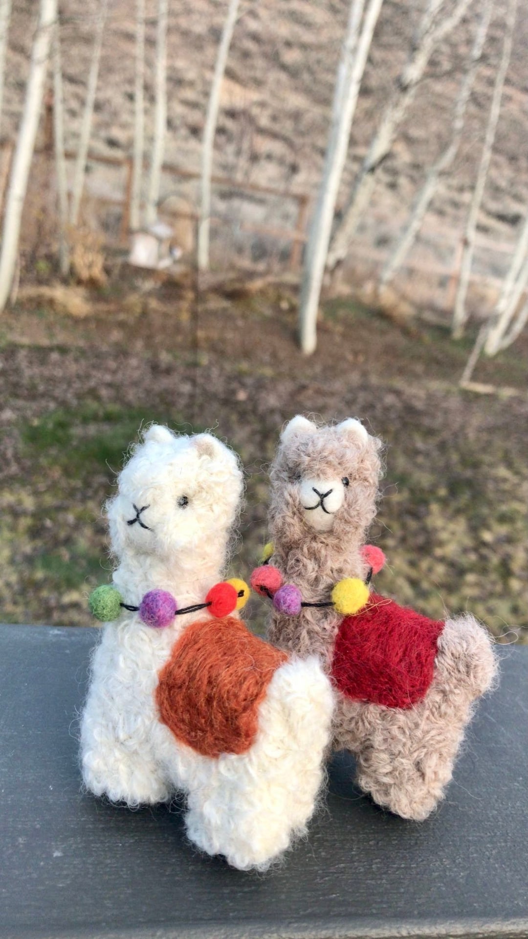 Needle Felted Alpaca Sculptures: Felted Animals by Hand in Alpaca Fiber ...