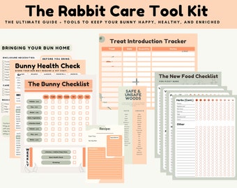 Rabbit Checklist - Etsy