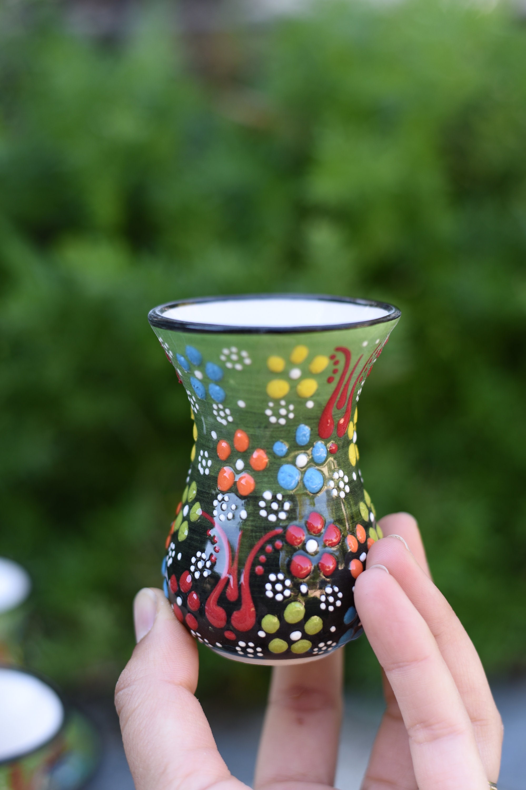 Handmade Turkish Ceramic Teacups - Etsy