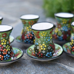 Handmade Turkish Ceramic Teacups - Etsy