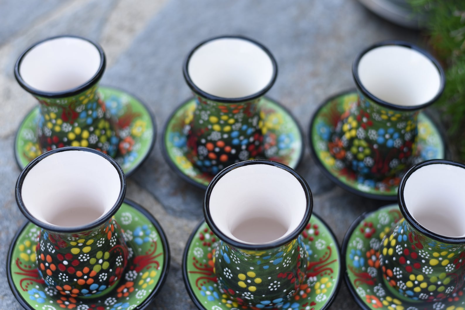 Handmade Turkish Ceramic Teacups - Etsy