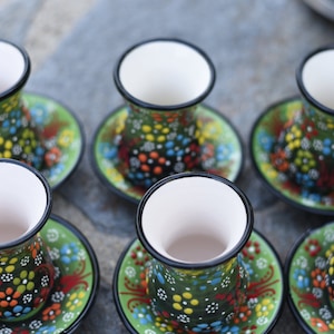 Handmade Turkish Ceramic Teacups - Etsy