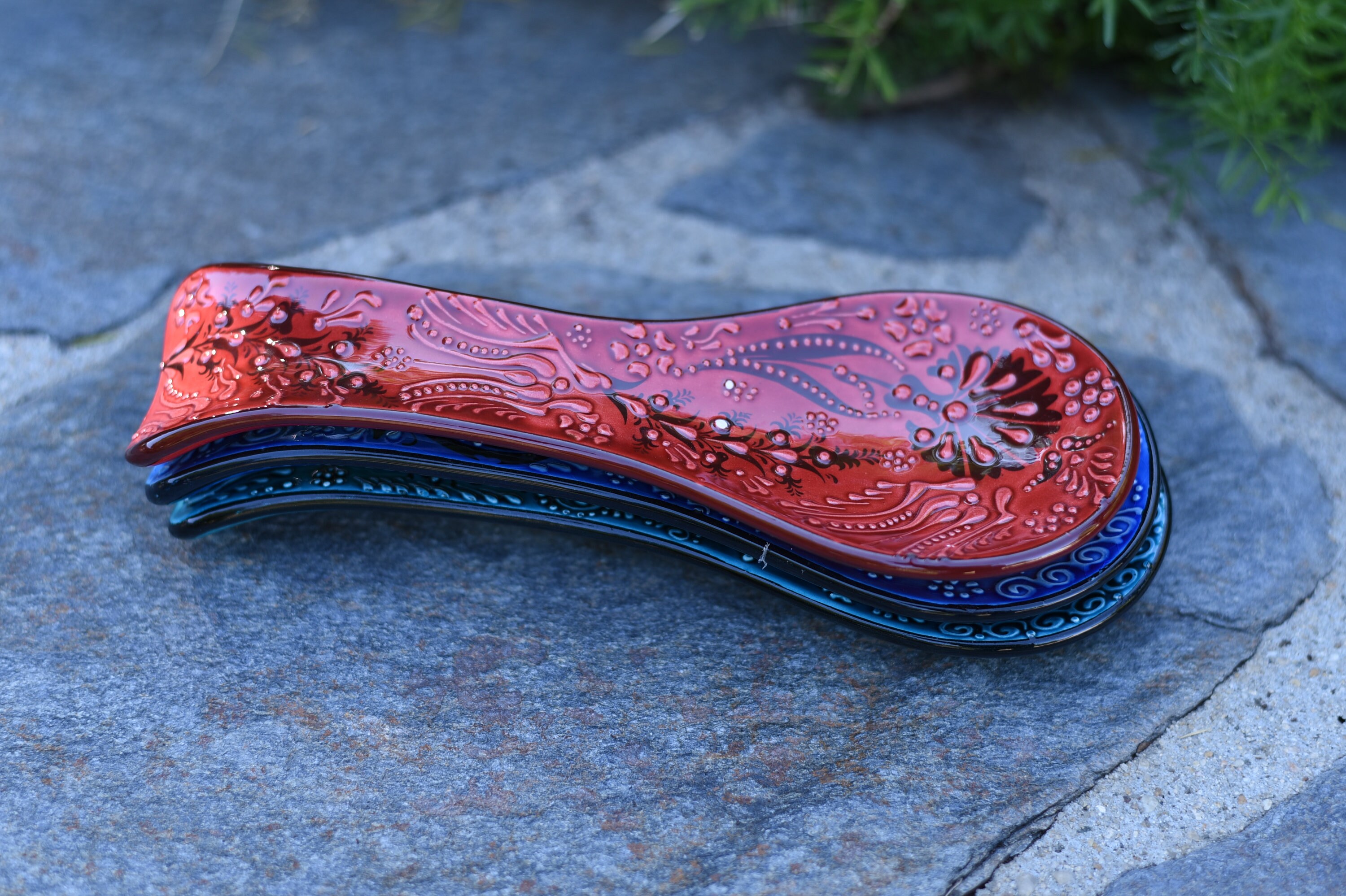 Turkish Handmade Large Ceramic Spoon Holder - Etsy