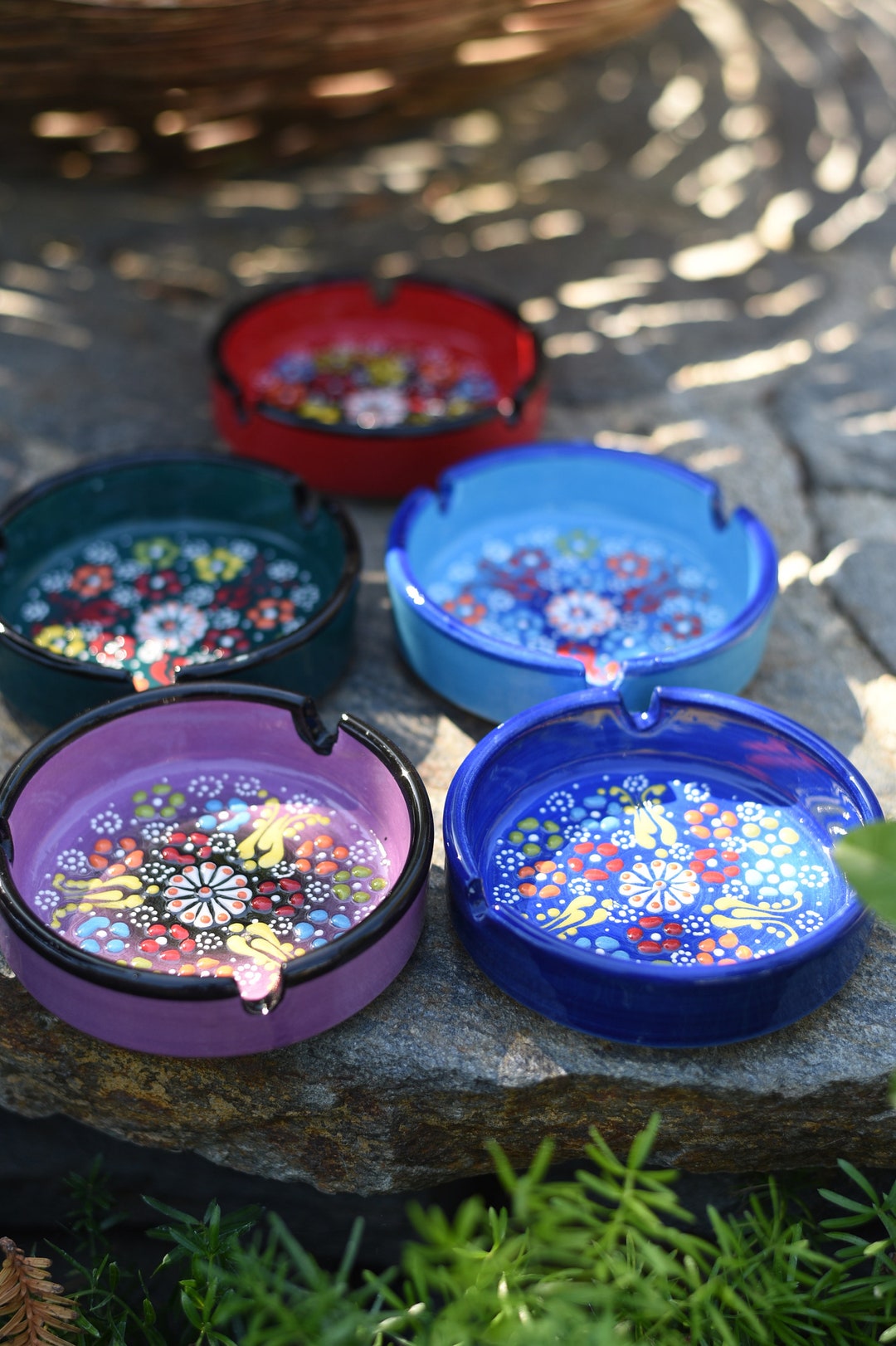 Ceramic Ash Tray, Anatolian Handmade - Etsy