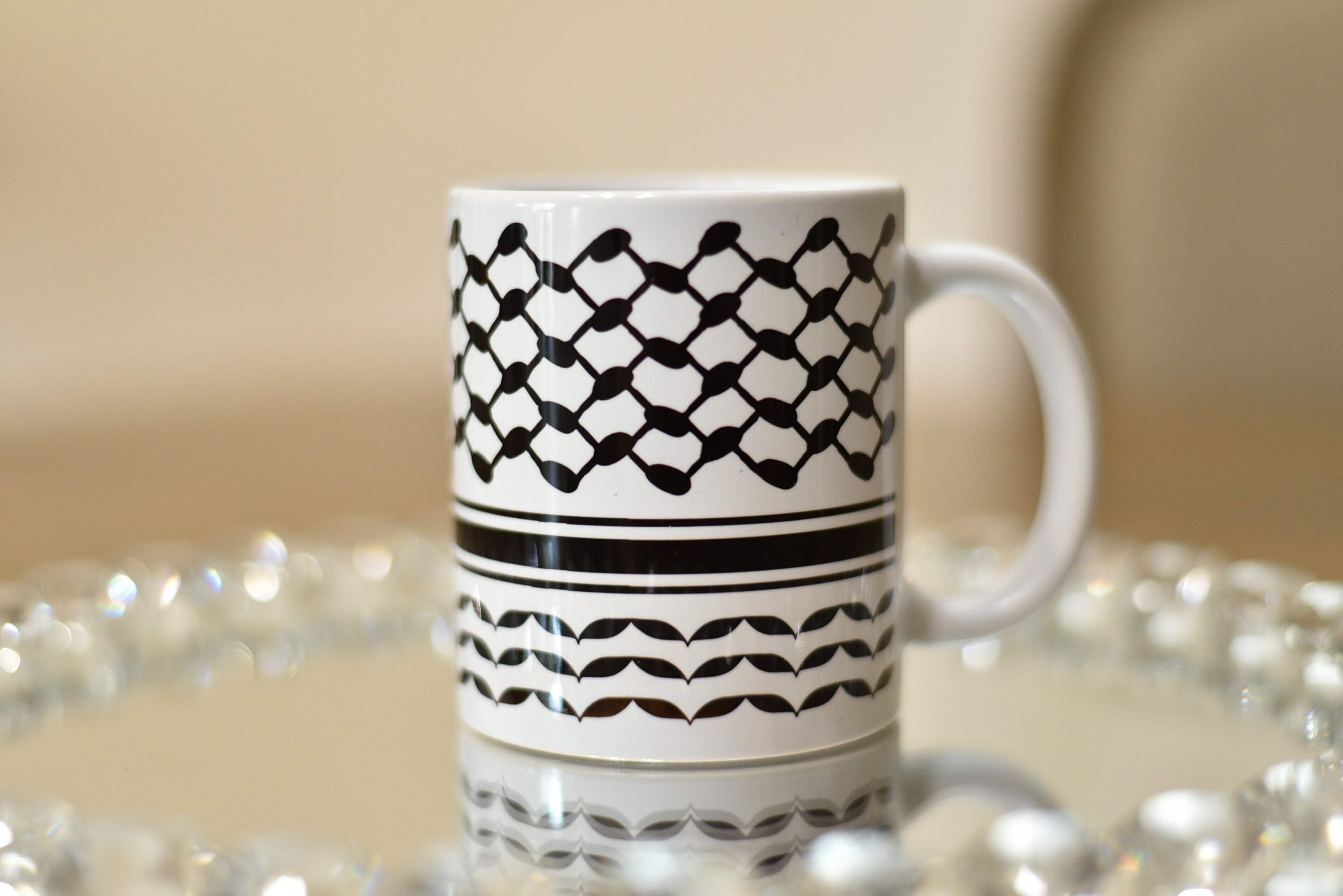 Custom Keffiyeh Mug- Personalized Palestinian Mug- Ramadan, Eid Gifts ...