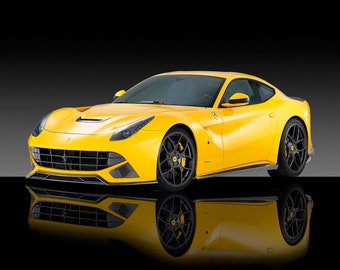 Ferrari F12 Canvas - Etsy