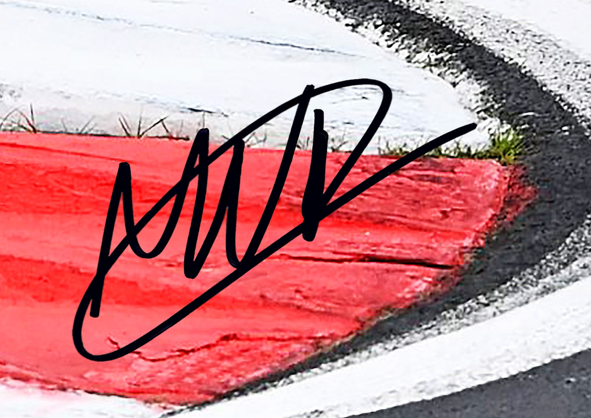 Red Bull Racing F1 With Pre-printed Max Verstappen Autograph - Premium ...