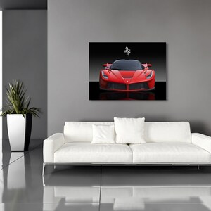 Ferrari Laferrari Canvas Print Photo - Etsy