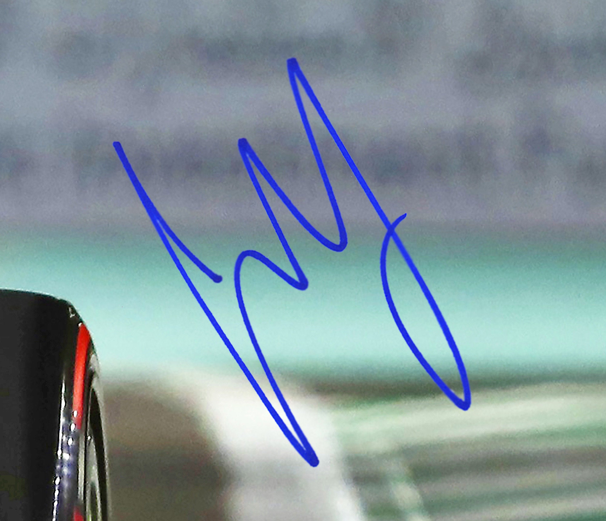 Ferrari F1 Racing With Pre-printed Carlos Sainz Autograph Saudi Arabia ...