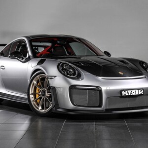 Porsche 911 GT2 RS - Premium High Gloss Art Print Poster. (045P) (24 ...