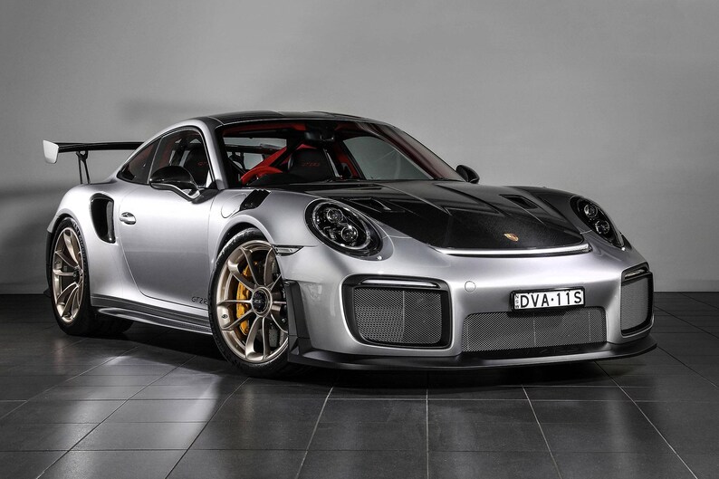 Porsche 911 GT2 RS - Premium High Gloss Art Print Poster. (045P) (24 ...