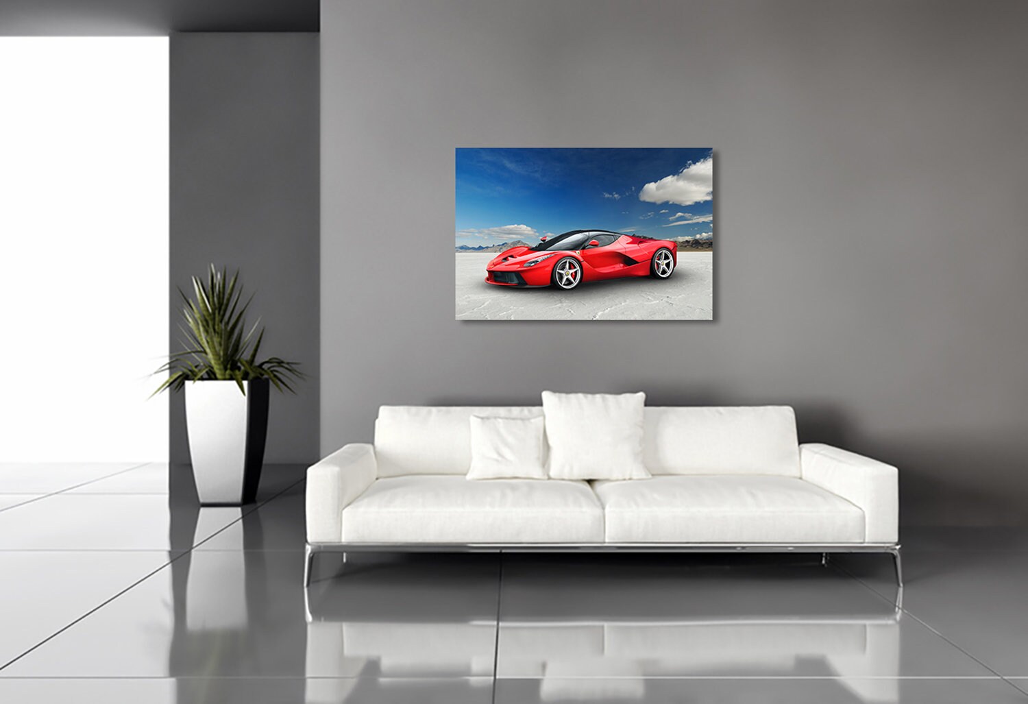 Ferrari Laferrari Canvas Print Photo - Etsy