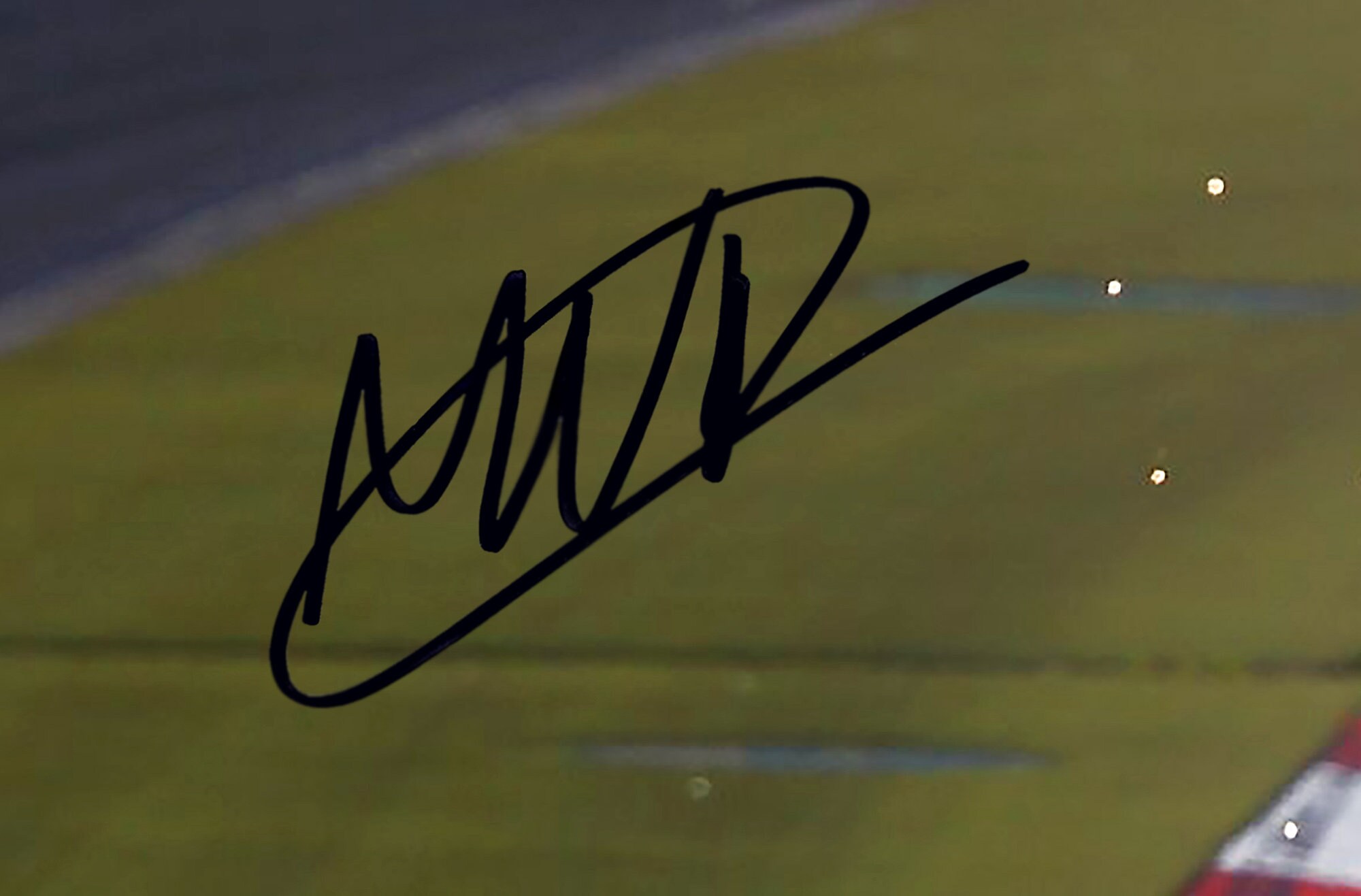 Red Bull Racing F1 With Pre-printed Max Verstappen Autograph - Giclee ...