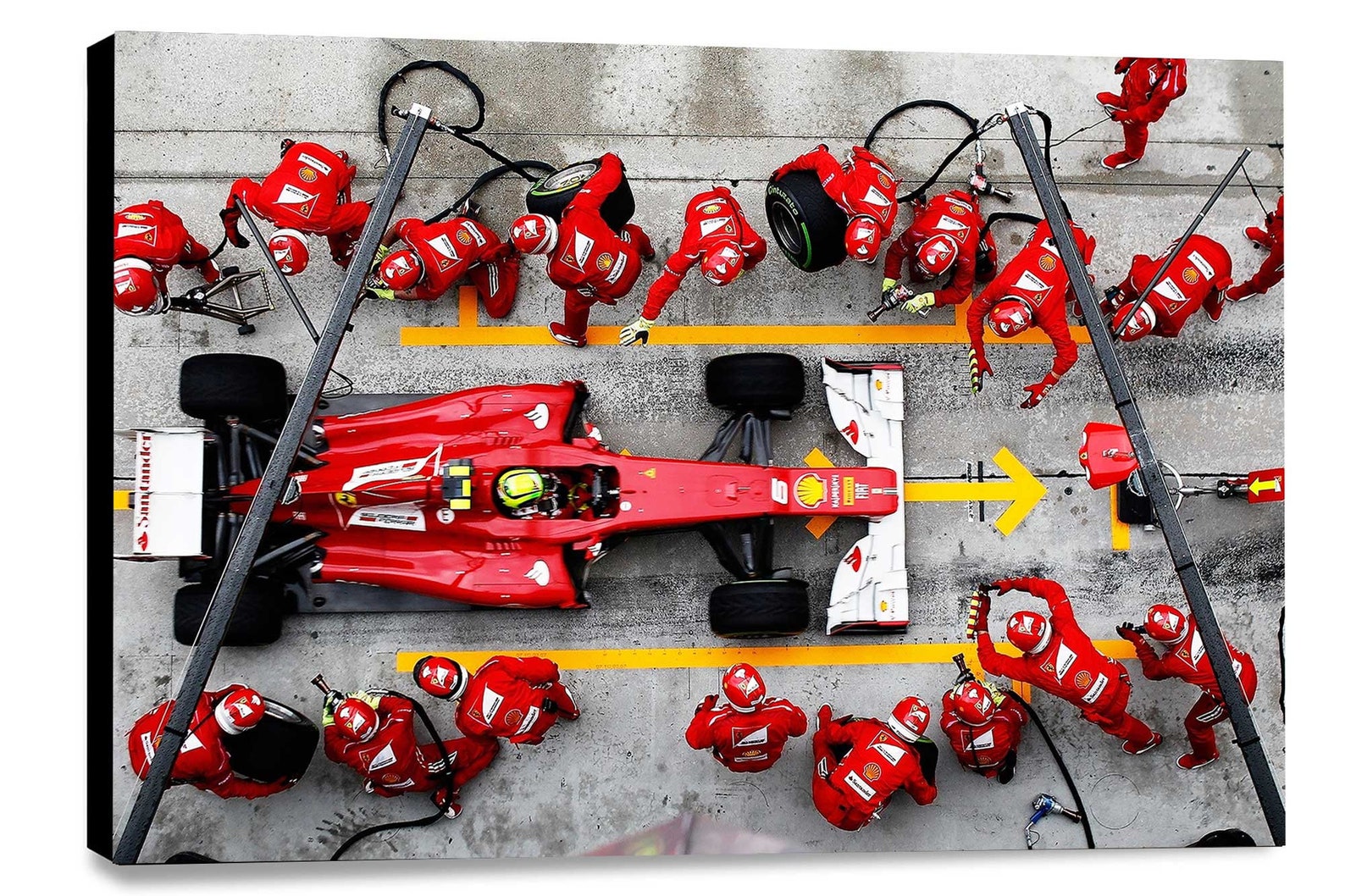 Ferrari F1 Formula One Canvas Print Photo 207 - Etsy