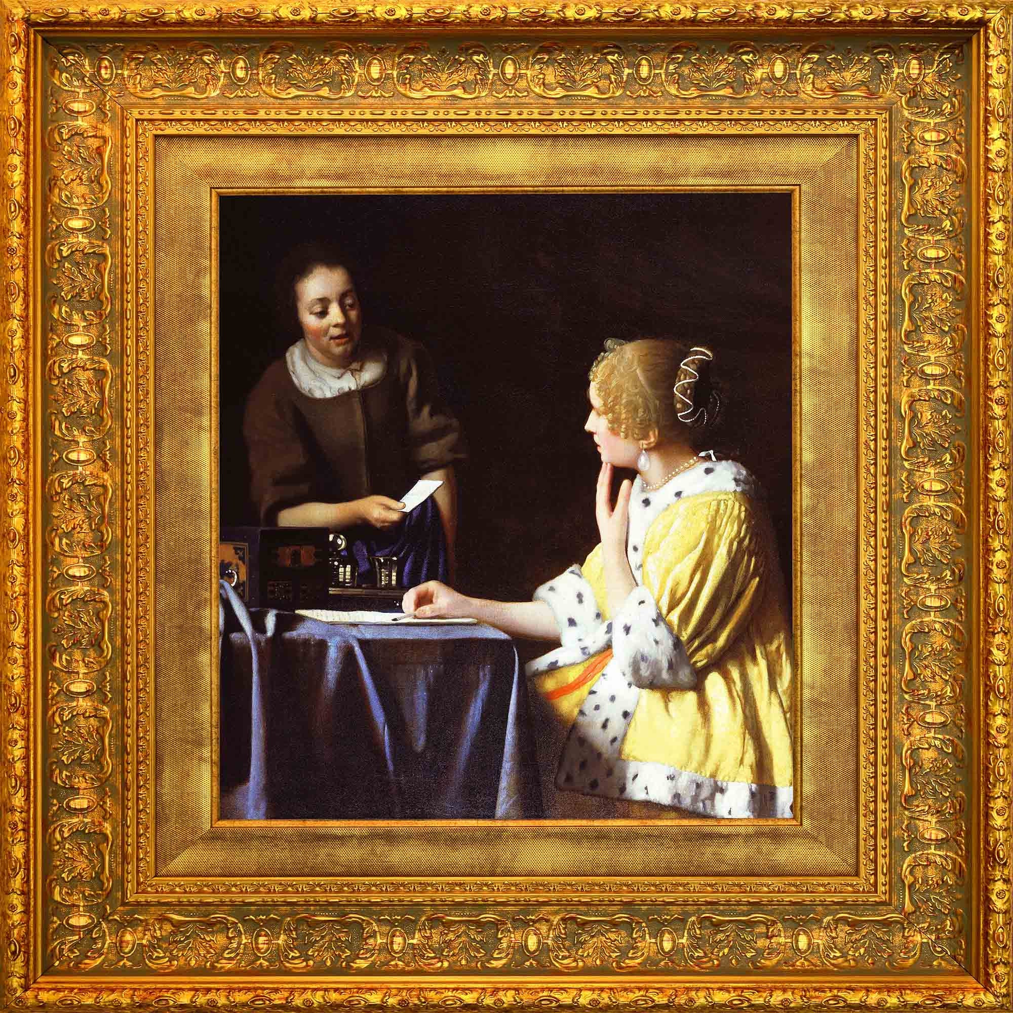 Mistress And Maid Vermeer