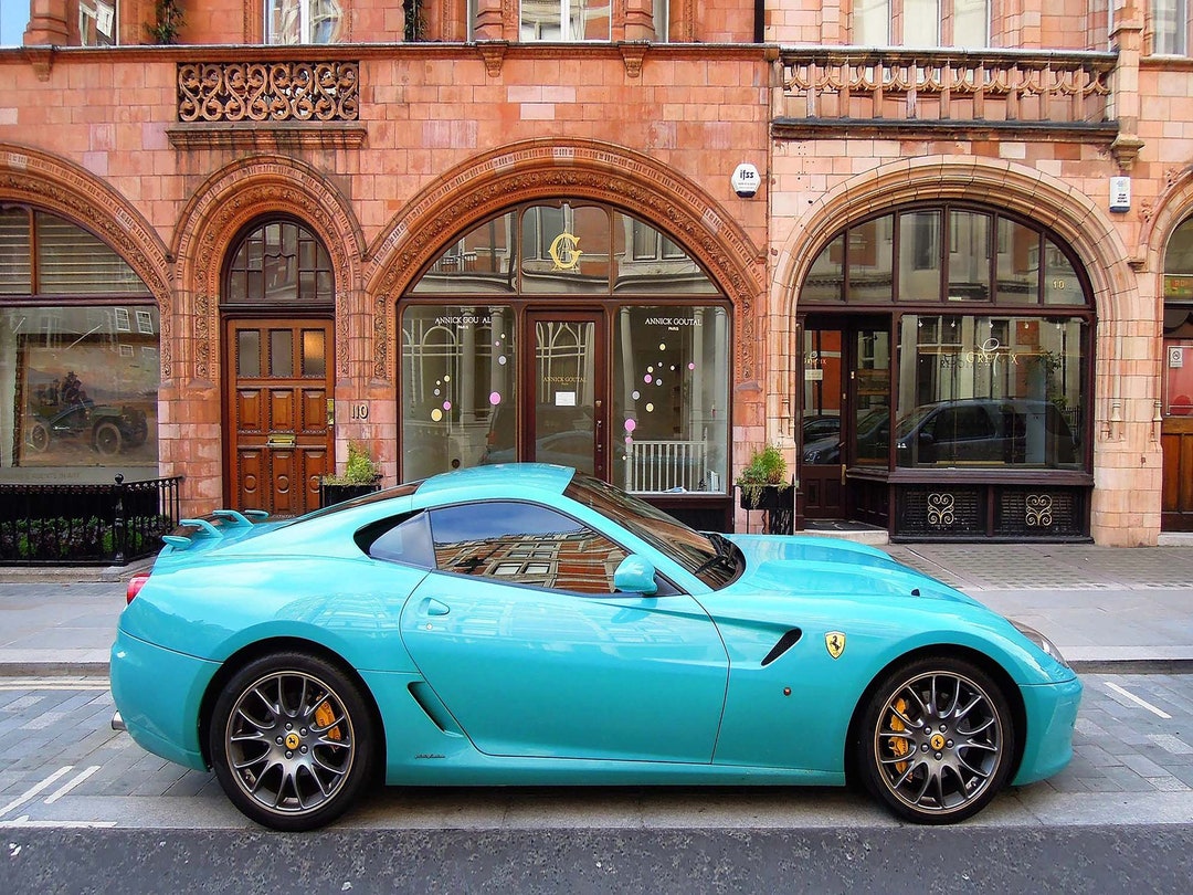 Ferrari 599 - Premium High Gloss Art Print Poster. (494P) (24”x36”) - Etsy