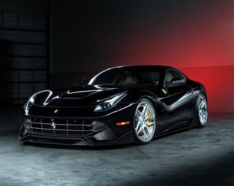 Ferrari F12 Canvas Wall Art - Etsy