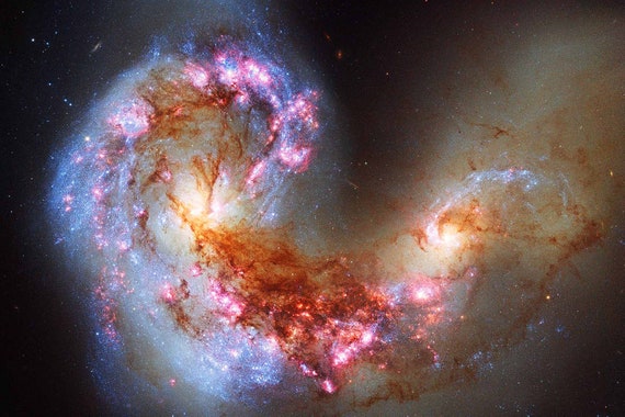 Antennae Galaxies Wallpaper
