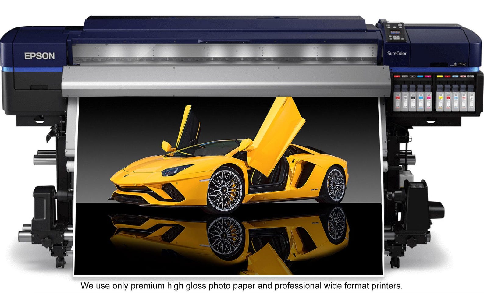 Lamborghini Centenario - Premium High Gloss Art Print Poster. (059P ...