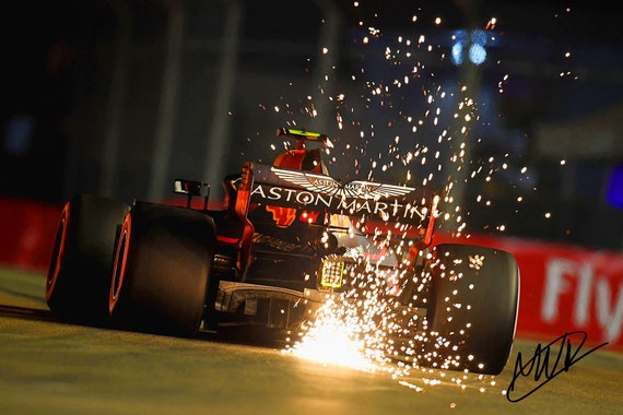 Red Bull Racing F1 With Pre-printed Max Verstappen Autograph | Etsy