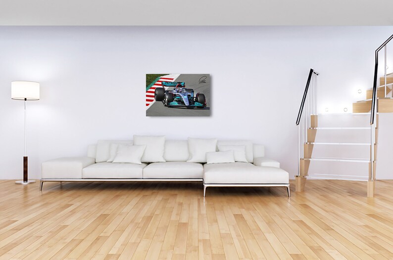 Mercedes AMG F1 Racing With Pre-printed Lewis Hamilton Autograph ...