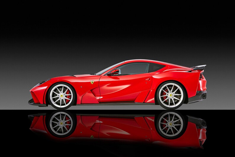 Ferrari 812 Superfast - Premium High Gloss Art Print Poster. (180P) (24 ...