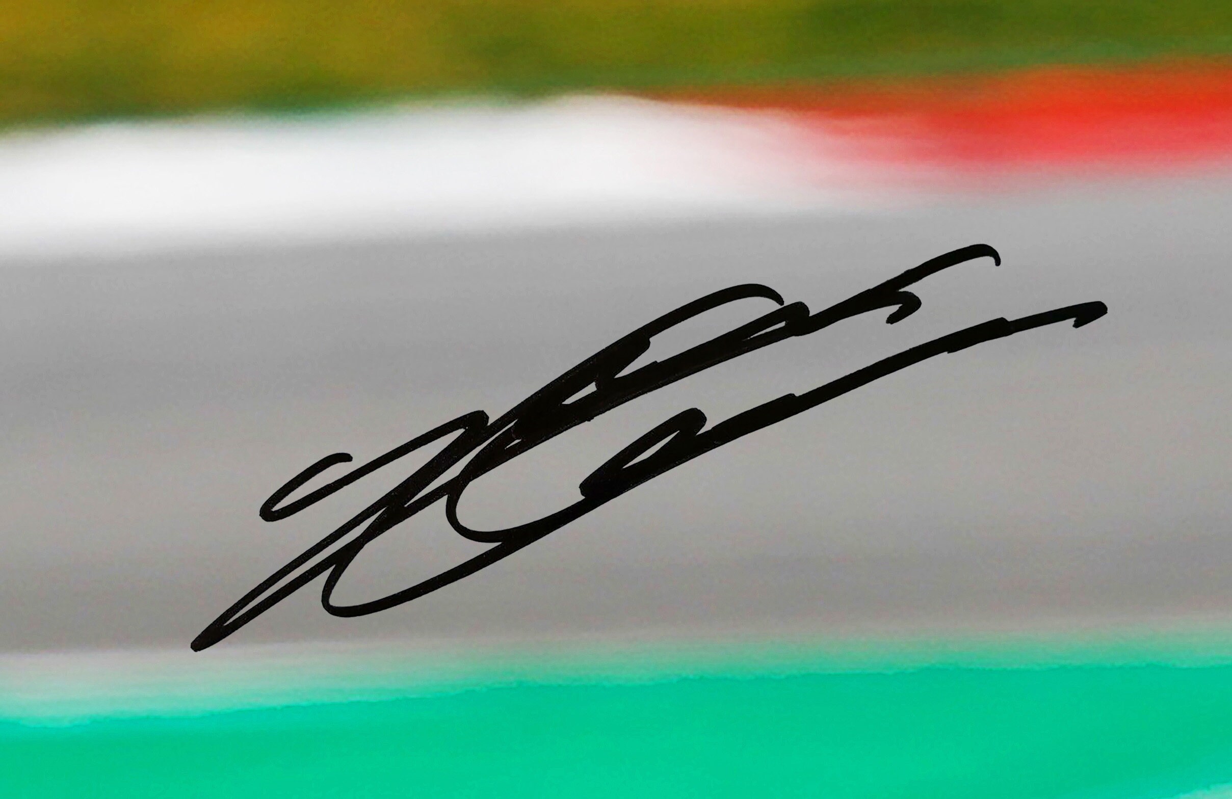 Ferrari F1 Racing With Pre-printed Charles Leclerc Autograph Bahrain ...