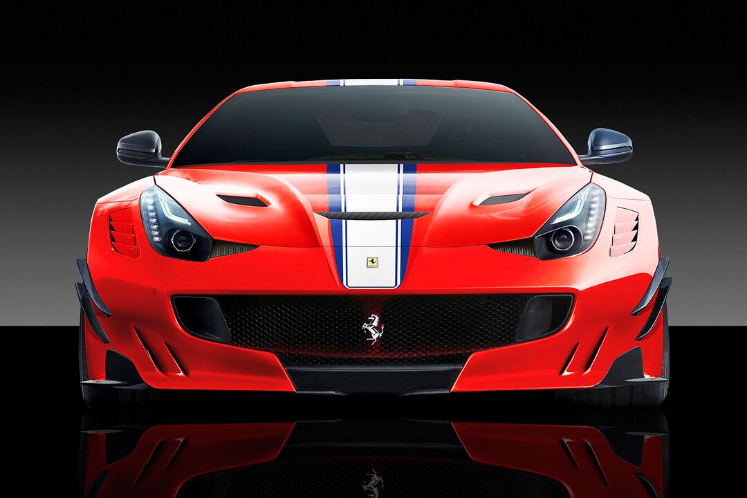Ferrari F12 TDF Speciale Premium High Gloss Art Print Poster. 243P ...