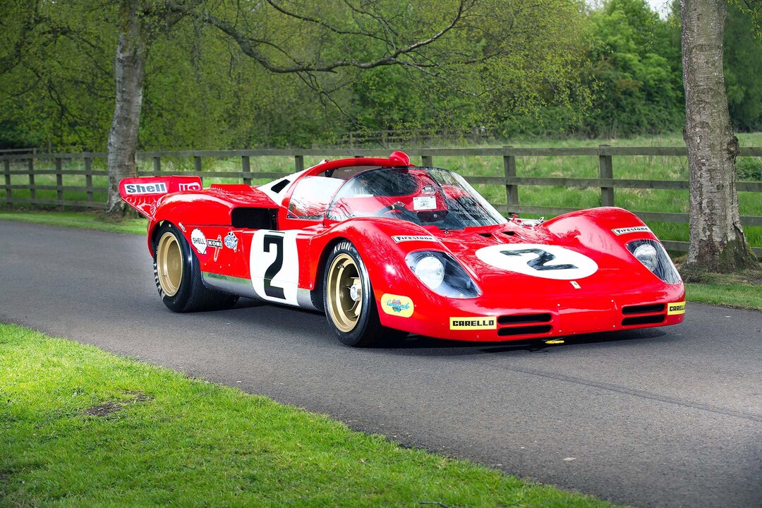 Ferrari 512 S - Premium High Gloss Art Print Poster. (370P) (24”x36 ...