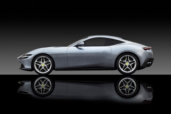 Ferrari Roma Premium High Gloss Art Print Poster. 287P | Etsy