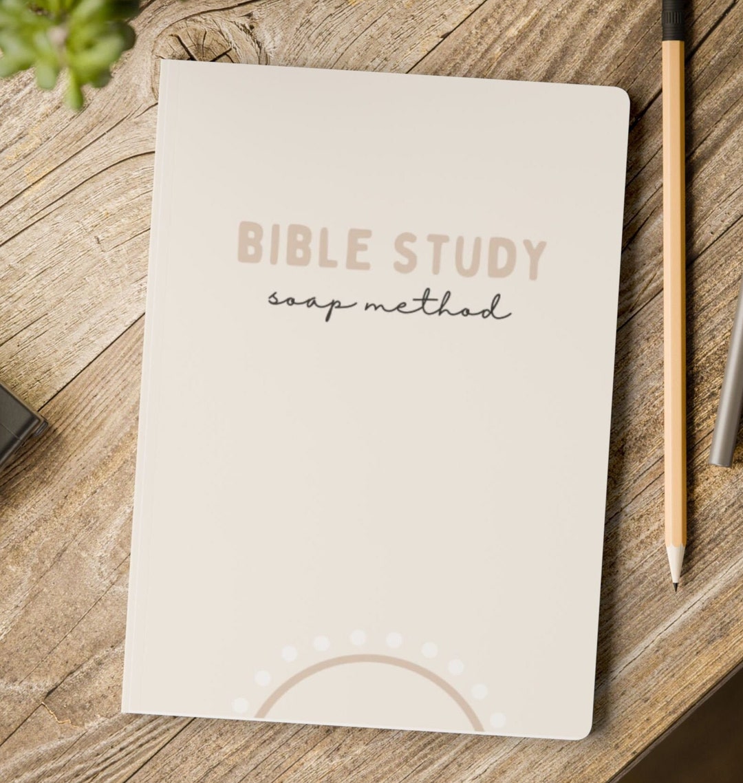 SOAP Bible Study Journal Boho Church Devotional Notebook to Write ...
