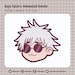 Gojo Satoru Animated Emote | Twitch Emotes | Discord Emotes | Streaming ...