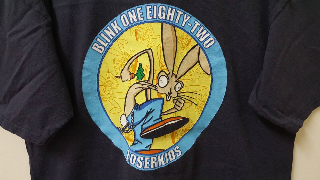 Vintage 90s 1999 bLINK 182 ONE EIGHTY TWO loserkids tour promo | Etsy