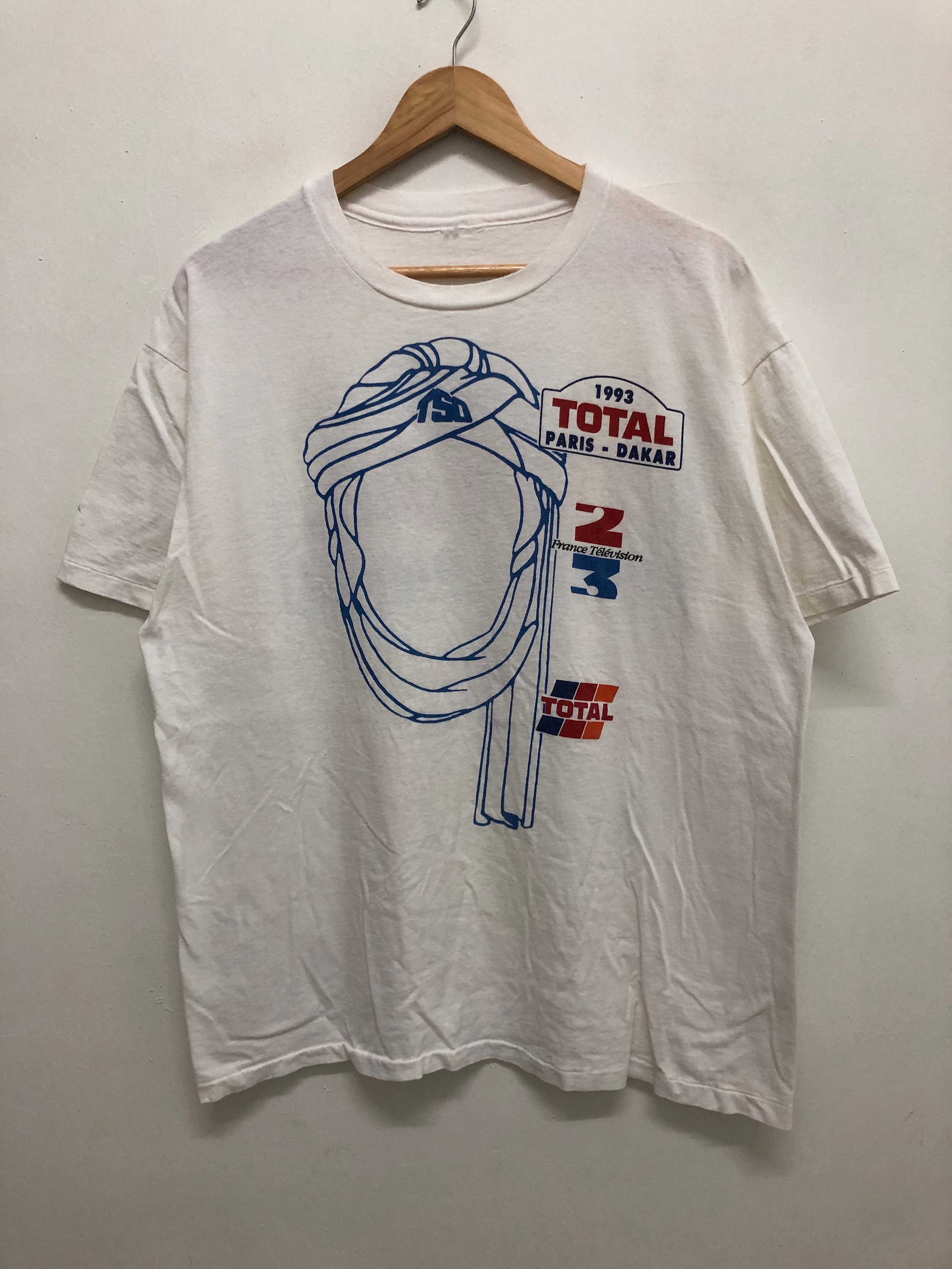 Vintage 90s 1993 PARIS - DAKAR Rally Racing Championship Total France ...