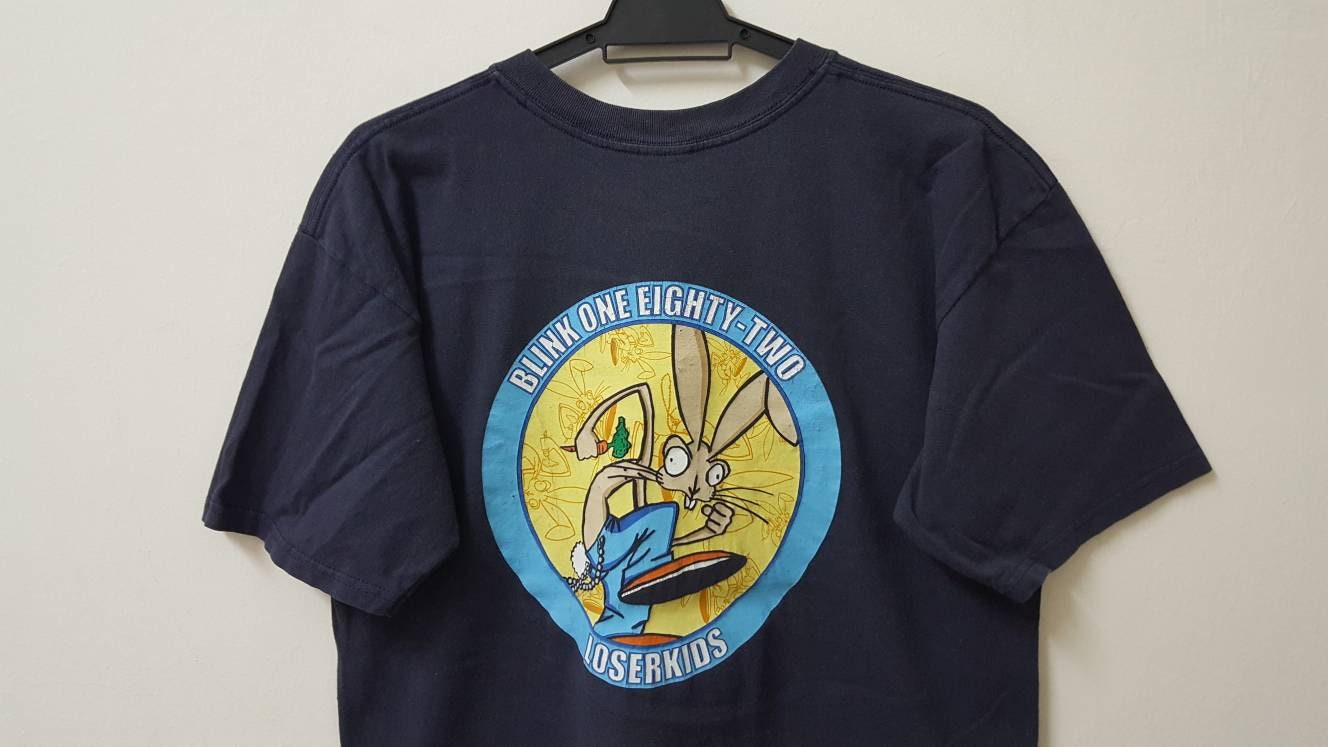 Vintage 90s 1999 bLINK 182 ONE EIGHTY TWO loserkids tour promo | Etsy