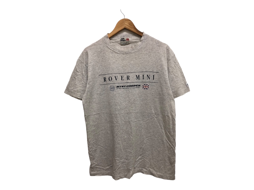 Vintage 90s ROVER MINI Little Britain Mini Cooper S Logo Tee Single ...